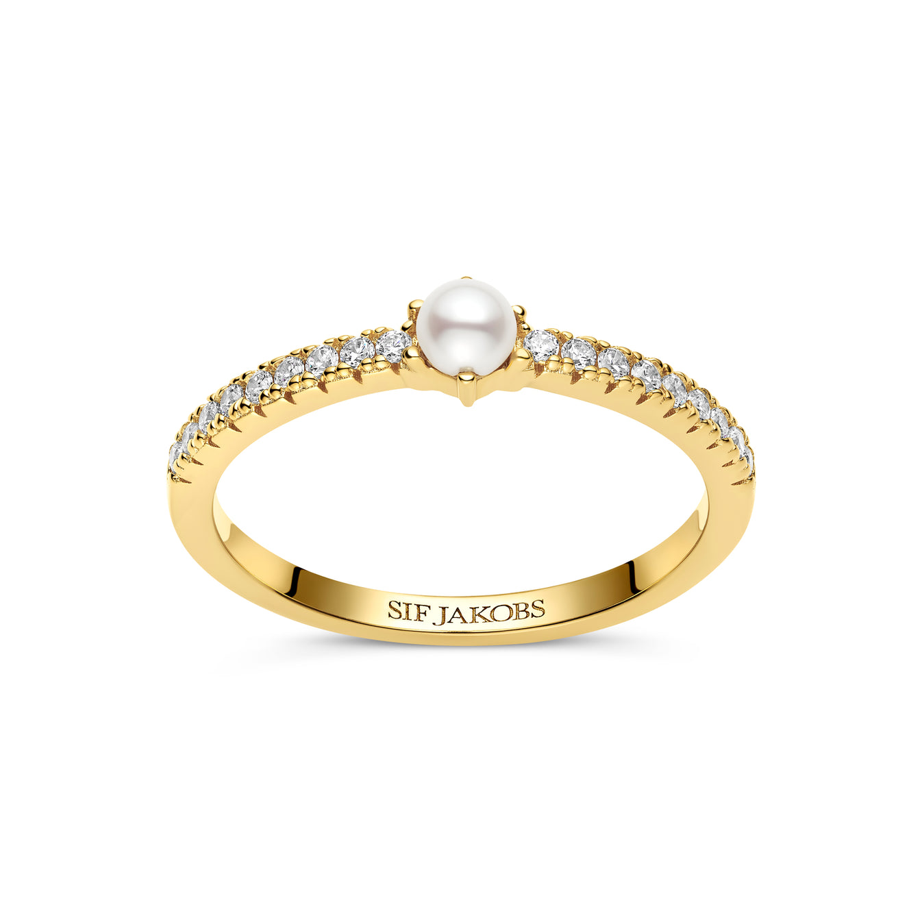Ring Ellera Perla Uno – Sif Jakobs Jewellery